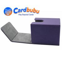 China Durable 100 Count Storage Box PU Yugioh Deck Box  For Trading Cards  Magic for sale