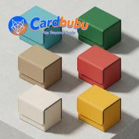 China Embossing MTG Leather Card Deck Case TCG Trading Custom Playing Cards Box for sale
