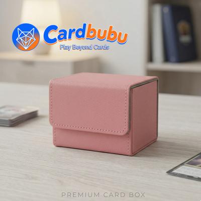 China Luxury Custom Deck Box PU Leather 3.95inch Mtg Multi Deck Box for sale