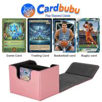 China Luxury Custom Deck Box PU Leather 3.95inch Mtg Multi Deck Box for sale