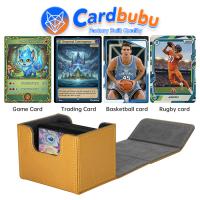 China Double Sleeves Board Game Deck Holder 100 Cards Flannel Lined Mtg Storage for sale