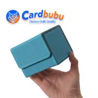 China Horizontal Magnetic Closure Leather Deck Box Party Cooperative TCG Playing Card for sale