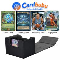 China Luxury PU Leather Playing Card Box Magnetic Closure Card Games Storage Custom Playing for sale