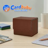 China OEM PU Leather Deck Box 100 Card MTG Yugioh TCG Custom Tcg Deck Box for sale