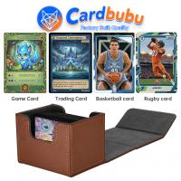 China OEM PU Leather Deck Box 100 Card MTG Yugioh TCG Custom Tcg Deck Box for sale
