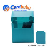 China 4.25 Inch Plastic Deck Box 160 Cards PT CG Baseball Card Organizer for sale