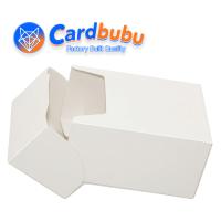 China TCG Custom Deck Box White PP Plastic Cardboard Card Holder for sale