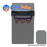 China Game Plastic Deck Box Personalized Logo Packaging Trading Playing Card Box for sale