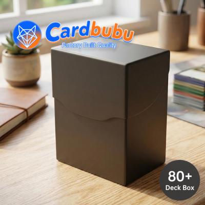 China Customizable PP Pokemon Card Storage Box  Top Loader Storage Box With Logo for sale
