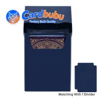 China Deck Trading Card Storage Box Plastic Custom Postcard Box for sale