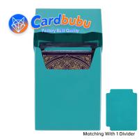 China UV Printing TCG Deck Box 3.74 Inch Storage 80 Cards Playing Cards Case for sale