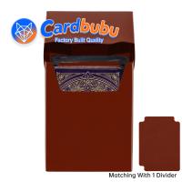 China Skill Screen Printing YuGiOh Deck Box Odm 3.74in Plastic Case For Trading Cards for sale