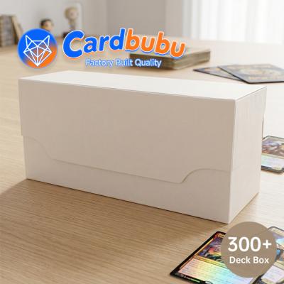 China Table Game TCG Deck Box 300+ Durable Waterproof Card Storage Box Case for sale