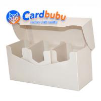 China Table Game TCG Deck Box 300+ Durable Waterproof Card Storage Box Case for sale