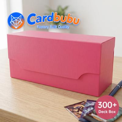 China Waterproof YuGiOh Deck Box PP Plastic Case For Pokemon Cards 300+ Card for sale
