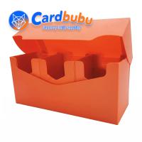 China OEM PP Plastic Deck Box 300 Cards With Dividers Yugioh MTG Custom Yugioh for sale
