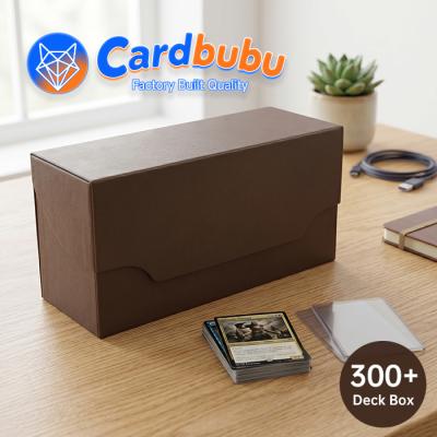 China Funny Yugioh Card Case OEM PT CG TCG Board Gamers 300 Card Deck Box for sale
