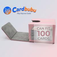 China YuGiOh Leather Card Deck Holder 100 Cards PokéMon Bulk Card Storage for sale