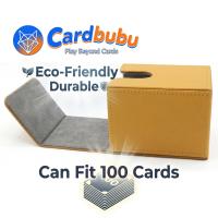 China Trading Cards Leather Deck Box Durable Stylish Magnetic Closure For Yu Gi Oh  PokéMon for sale