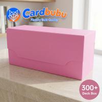 China Light Pink Premium Deck Box Holder 300+ Cards OEM PokéMon Card Booster Box for sale