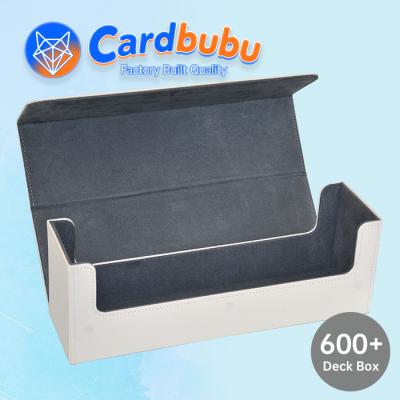 China Large Capacity Double Deck Box Logo Printing OEM Pokemon Card Deck Box for sale