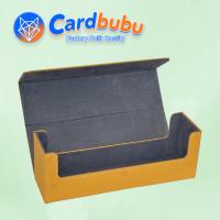 China Collectors Mtg Deck Holder PU Table Game Tcg Card Storage Box for sale