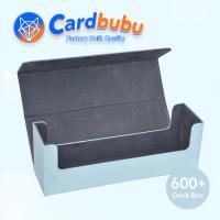 China Storage Solution Double Deck Box 3.7 Inch Eco Card Boxes For Trading Cards for sale