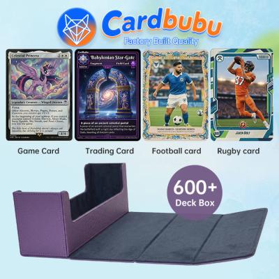 China Water Resistant Custom Playing Card Case SVHC  Oil Resistant Card Game Storage Box for sale