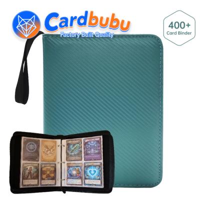 China 400 Pockets Pu Card Binder MTG TCG  Sports Cards  Pokemon Card Folder for sale