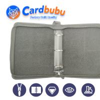China 3 Ring  Pu Card Binder OEM 9.48 Inch Pokemon Card Holder for sale