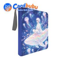 China Thermal Printing Trading Card Binder 900 Cards 13.14in Pokemon Storage Book for sale