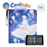 China Thermal Printing Trading Card Binder 900 Cards 13.14in Pokemon Storage Book for sale