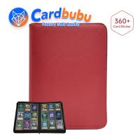 China Custom PU Leather Card Binder Manufacturer for Bulk Trading Card Projects TCG for sale