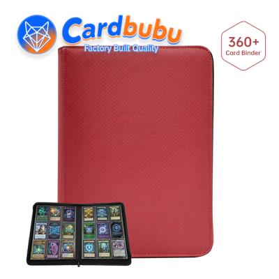 China Custom PU Leather Card Binder Manufacturer for Bulk Trading Card Projects TCG for sale
