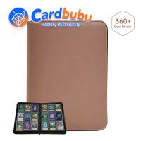 China Integrated Big Pokemon Card Binder Zipper Eco Trading Card Holder Book for sale