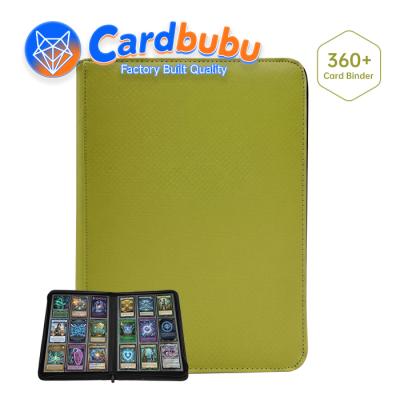 China Transparent Pages Magic The Gathering Binder Waterproof  360 Pocket Business Card Book Holder for sale