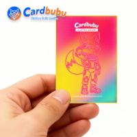 China Portable Custom Card Sleeves High Definition Textured Card Protector Sleeves for sale