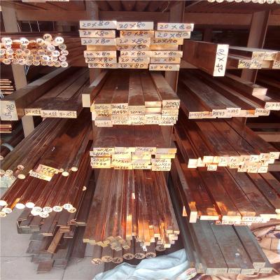 China C1011 C1020 Brass Copper Row Copper Flat Busbar Customized for sale