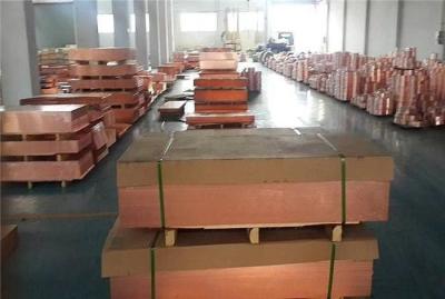 China C12000 C12200 AISI Red Pure Copper Plate Sheet for sale