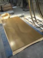 China H62 Copper Sheet Metal CuZn38 C27400 Brass Blanking Plate for sale