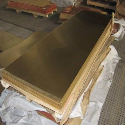 China 1.5mm 2mm Copper Sheet Metal H63 CuZn37 C27200 Brass Copper Sheets for sale