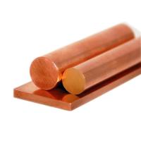 China TU1 TU2 Copper Rod DIN GB EN Round Copper Bar for sale