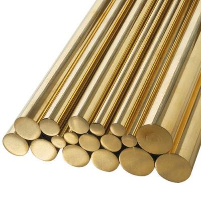 China CuZn33 CuZn36 Round Brass Rod Bright 20mm for sale