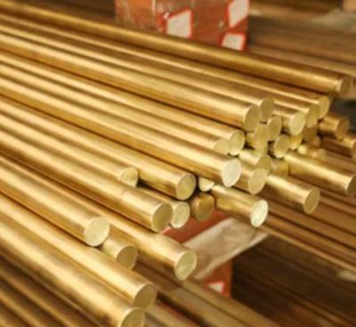 China CuZn37 CuZn40 Copper Rod 7mm Brass Rod Oiled Brush for sale