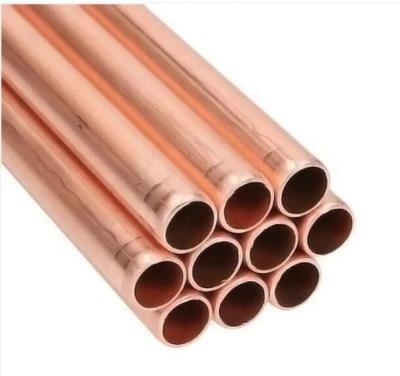 China 99.9% Red Copper Pipe Tube ASTM B165 ASTM B163 Standards for sale