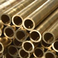 China Seamless Straight Brass Copper Pipe Tube Polished Bright Oiled for sale