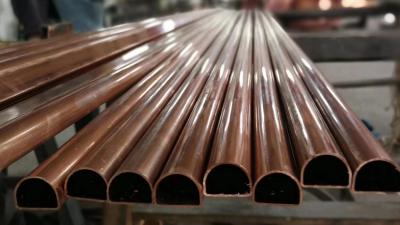China C1100 C1010 Red Copper Pipe Tube For Air Condition for sale