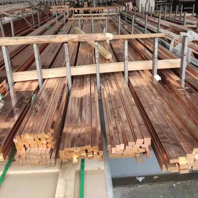 China TU1 TU0 TU2 Flat Copper Bar C10800 Brass Flat Stock for sale