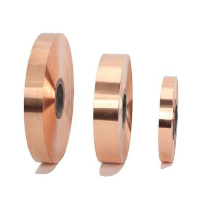 China ASTM AISI Copper Strip Roll C2801P C36500 Battery Copper Foil Roll for sale