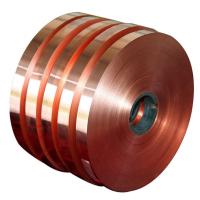 China TP2 C1220P Copper Strip Roll ASTM Copper Ground Strip for sale